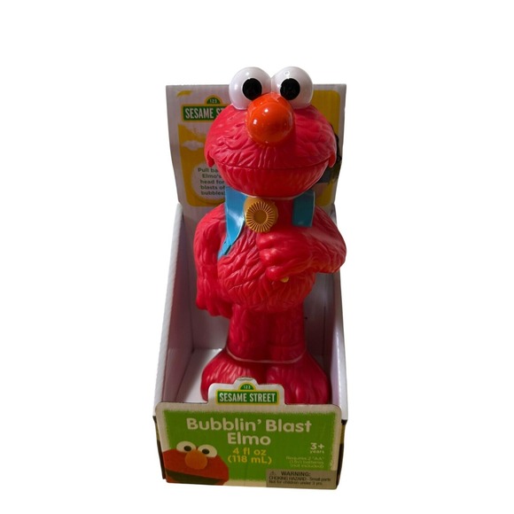 Bird | Nip Sesame Street Bubblin Blast Elmo Battery Operated Bubble ...